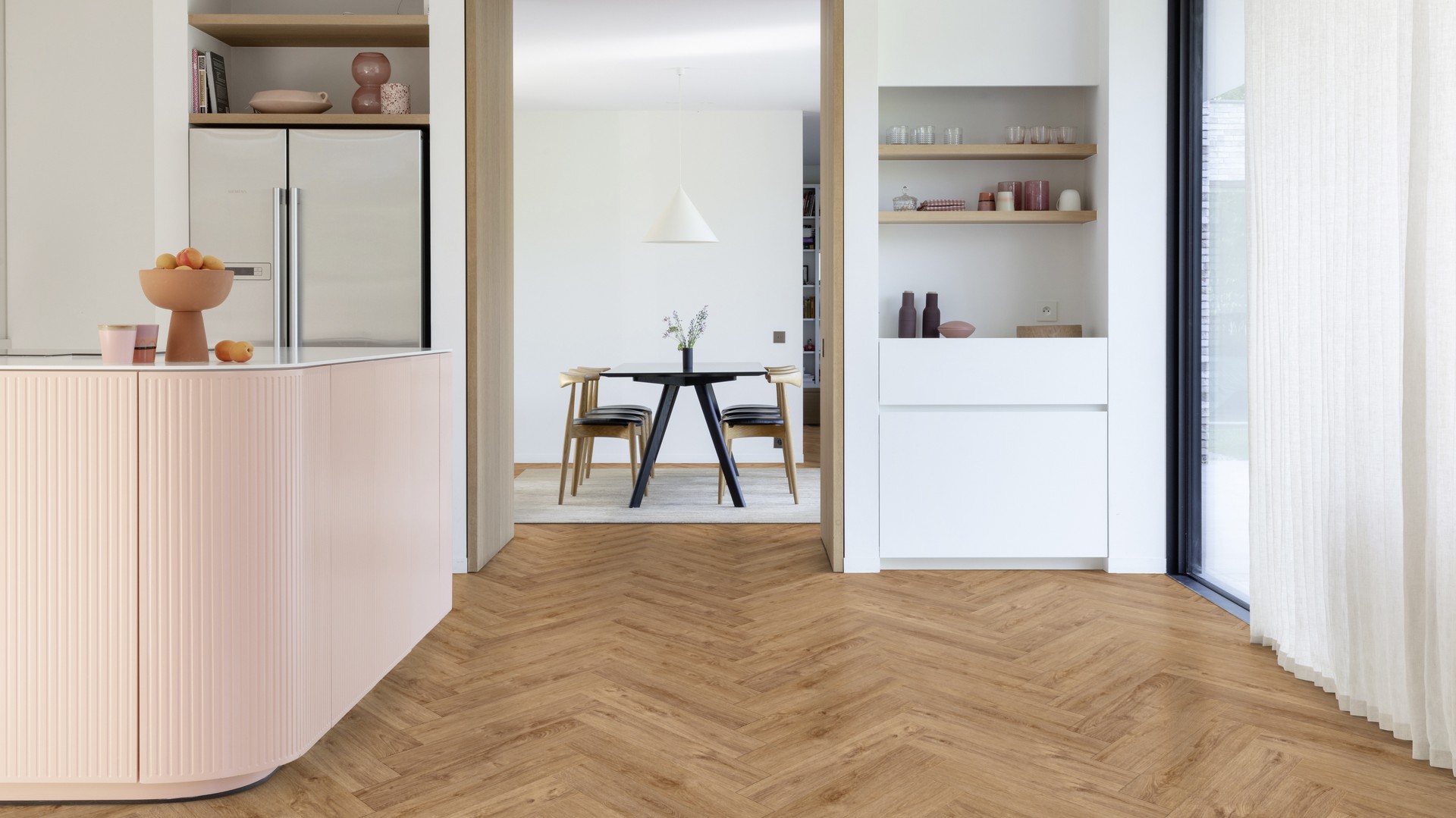 Moduleo Herringbone Stanford Oak 65837 - Topkwaliteit Vloeren